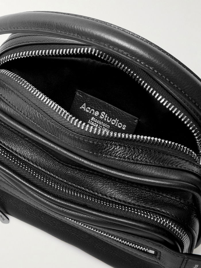 ACNE STUDIOS Camero Kit Embellished Leather Shoulder Bag | endource