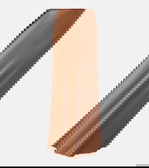 JOSEPH Isaak Silk Satin Maxi Skirt | endource