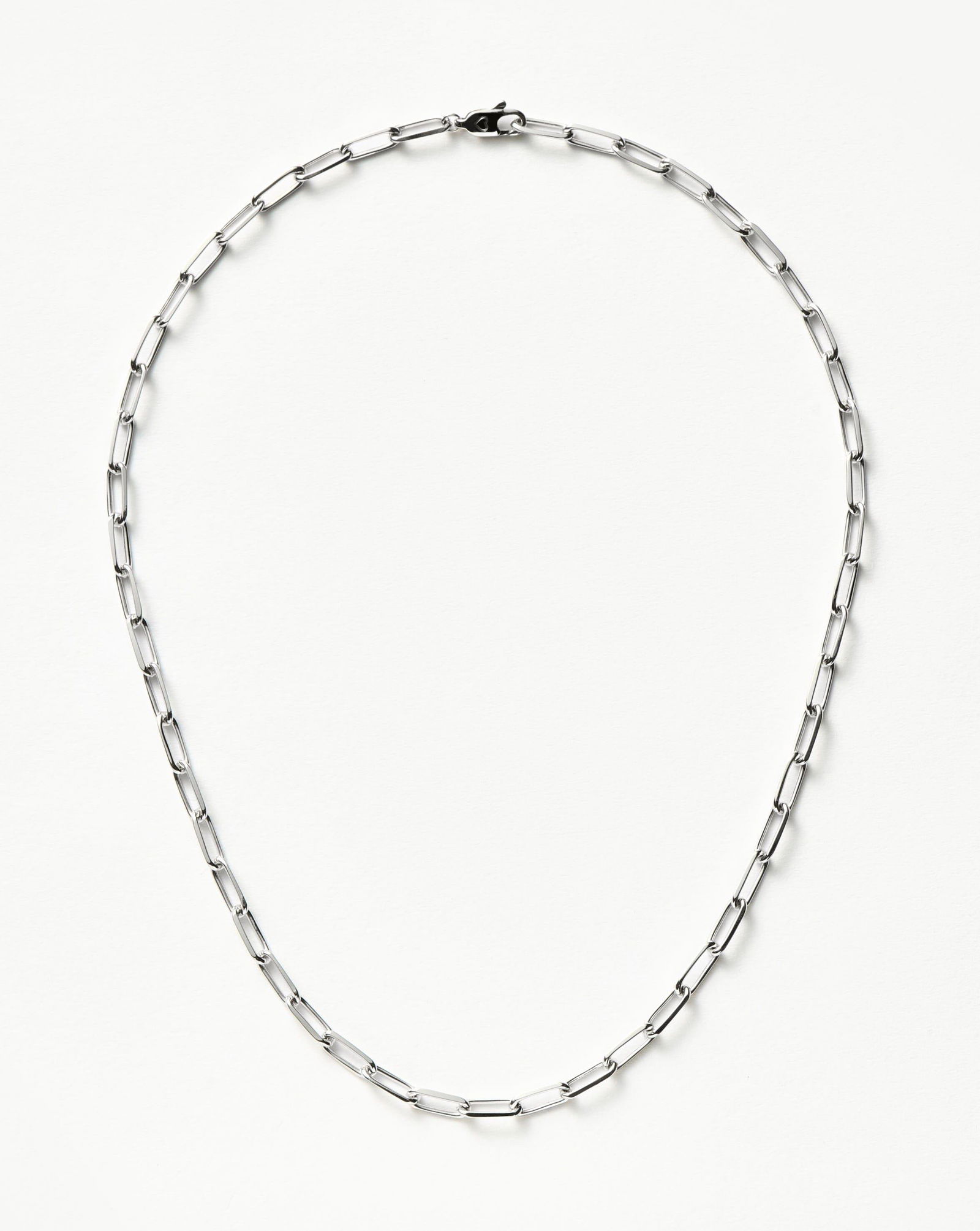 MISSOMA Classic Mini Short Paperclip Chain Necklace | endource