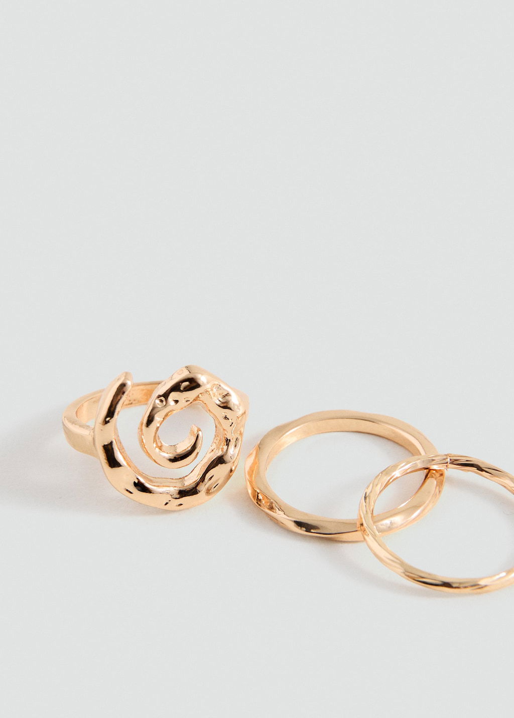 MANGO Pack Of 3 Combined Rings | endource