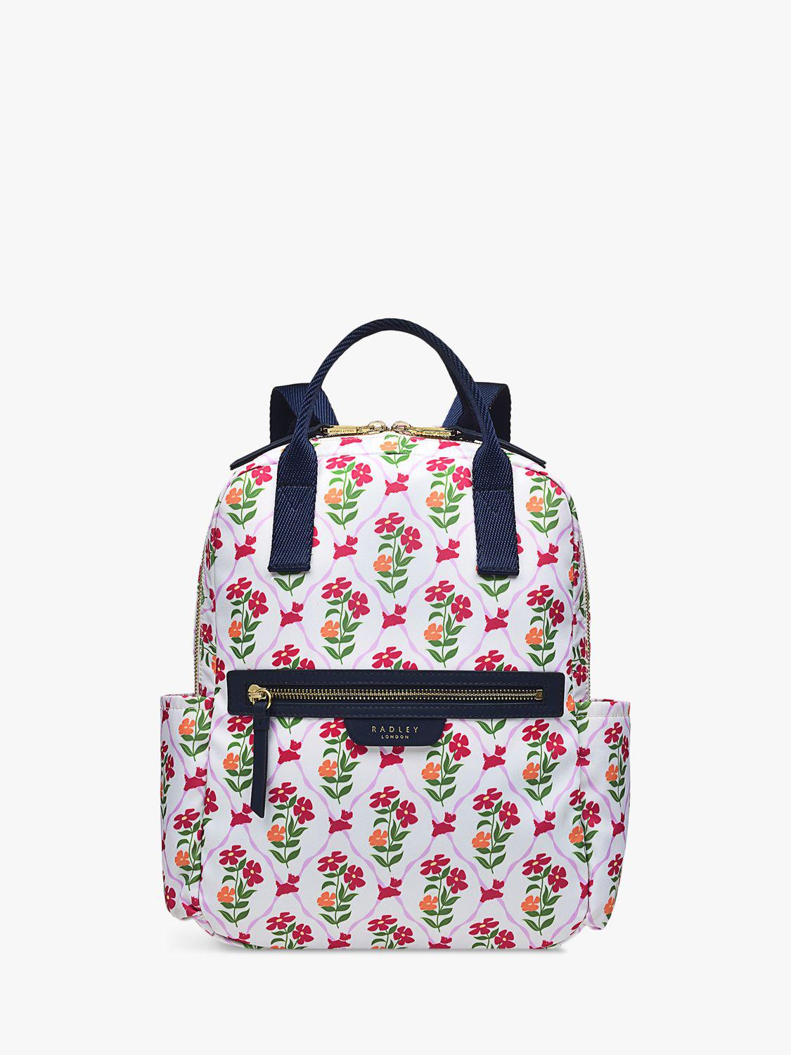 RADLEY Carousel Floral Backpack in Chalk/Multi | Endource