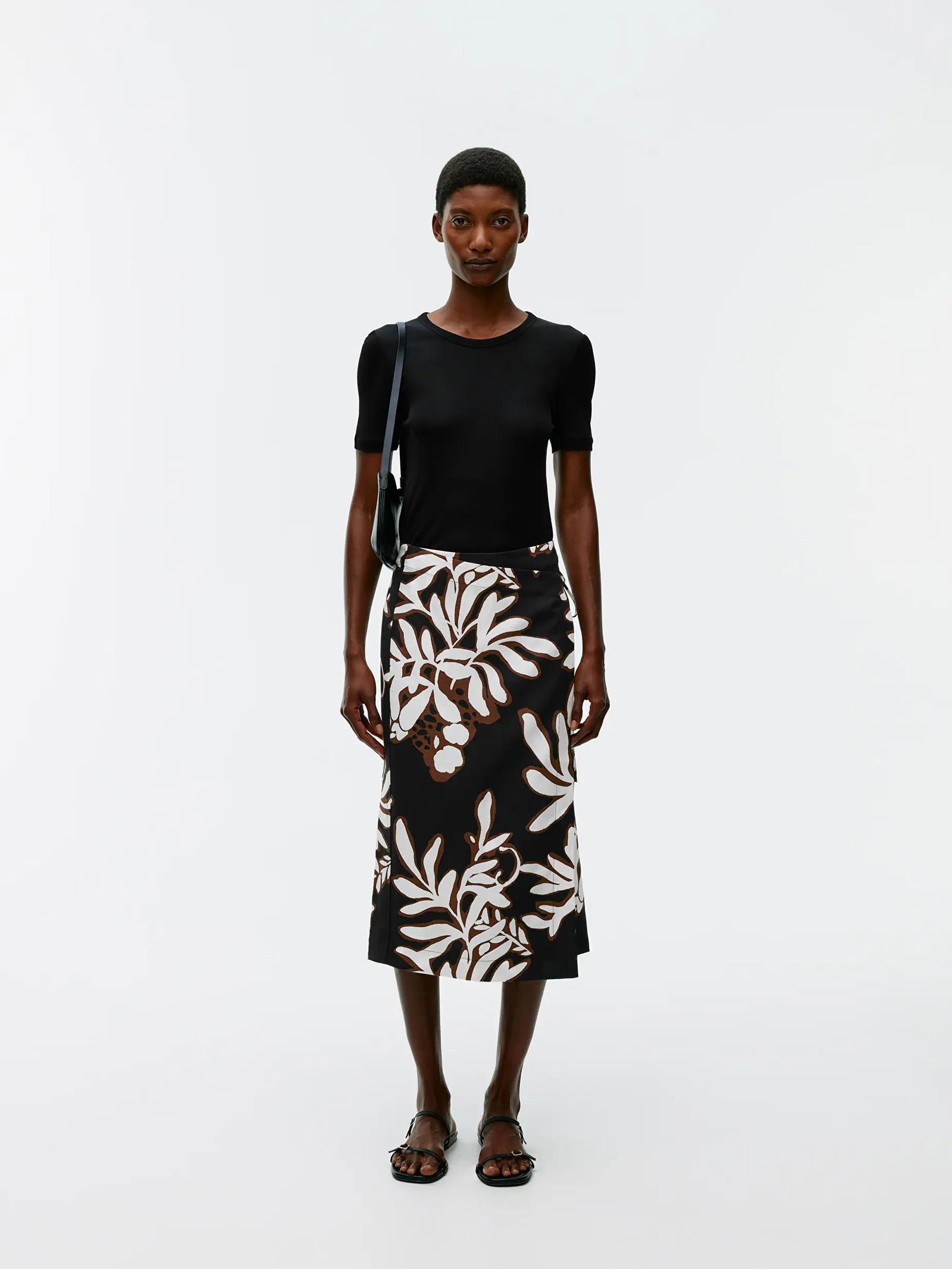 ARKET Linen-Lyocell Wrap Skirt | endource