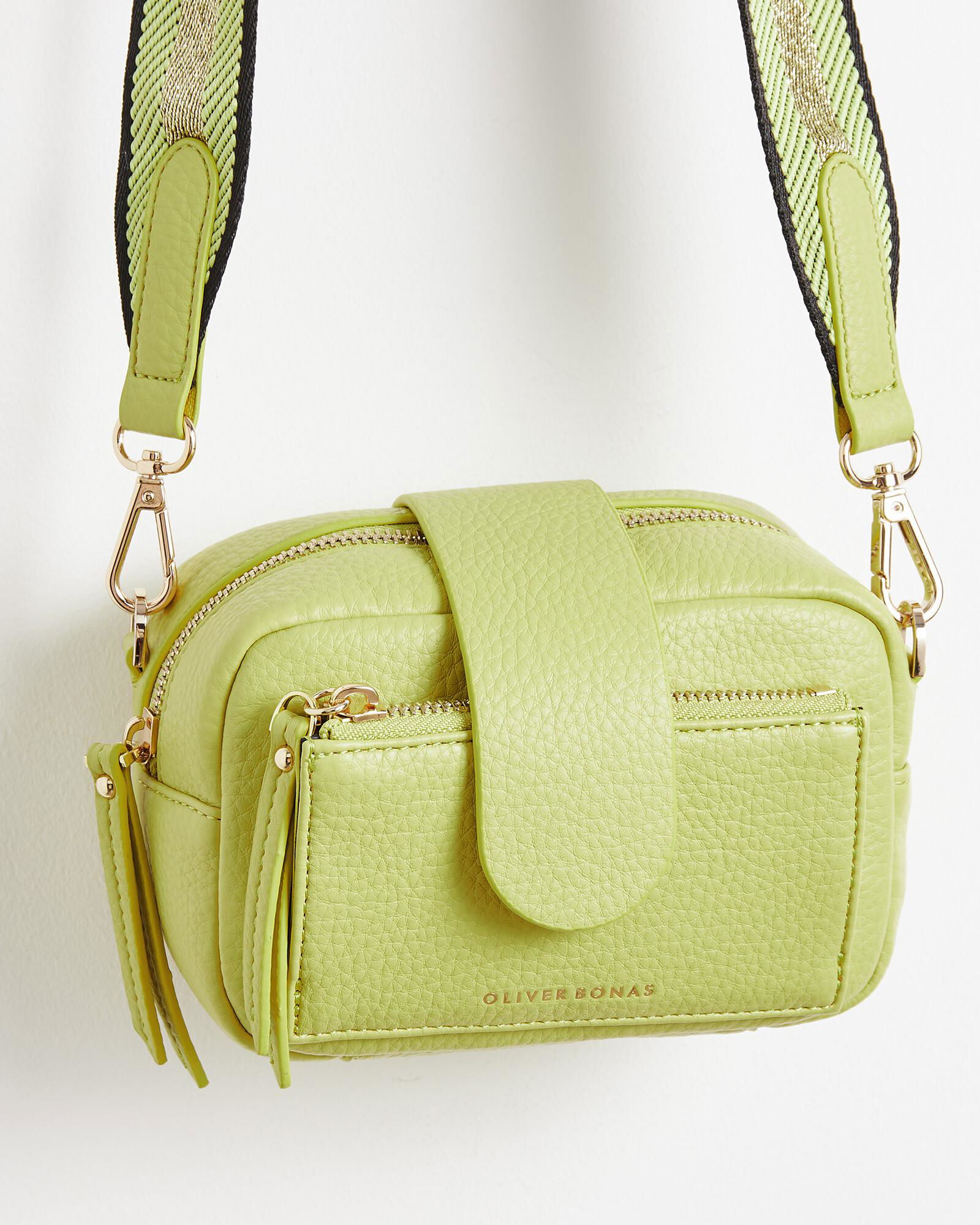 OLIVER BONAS Cora Crossbody Bag in Green | Endource