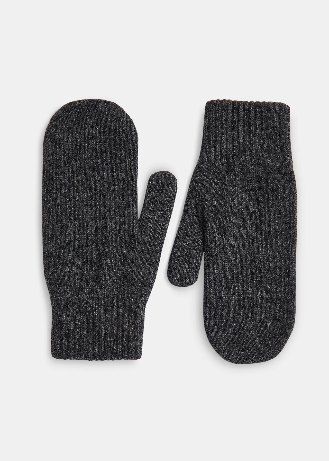 WHISTLES Cashmere Wool Blend Mittens | endource