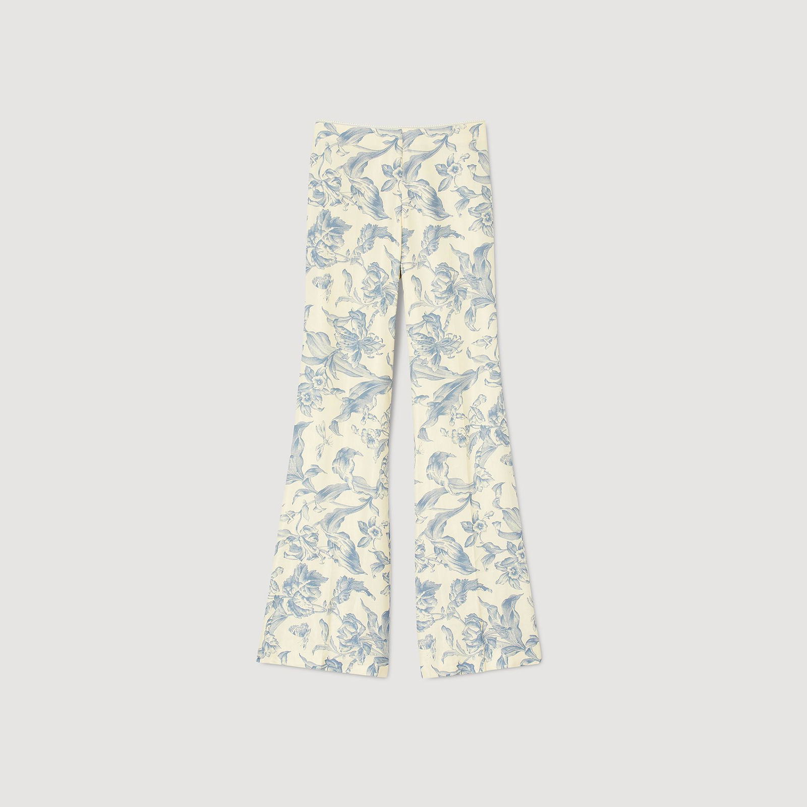 SANDRO Flower Print Trousers | endource