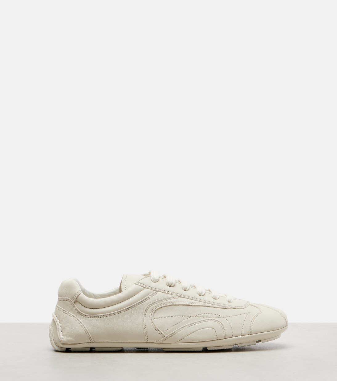 PRADA Montecarlo Leather Sneakers | endource