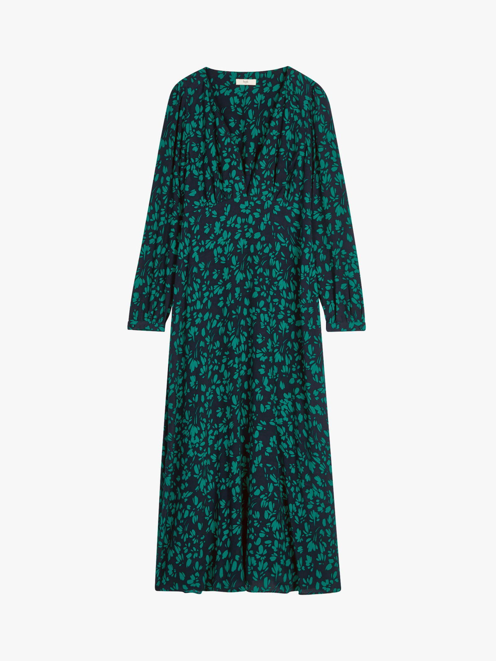 HUSH Georgia Tea Floral Midi Dress in Petal Ditsy | endource
