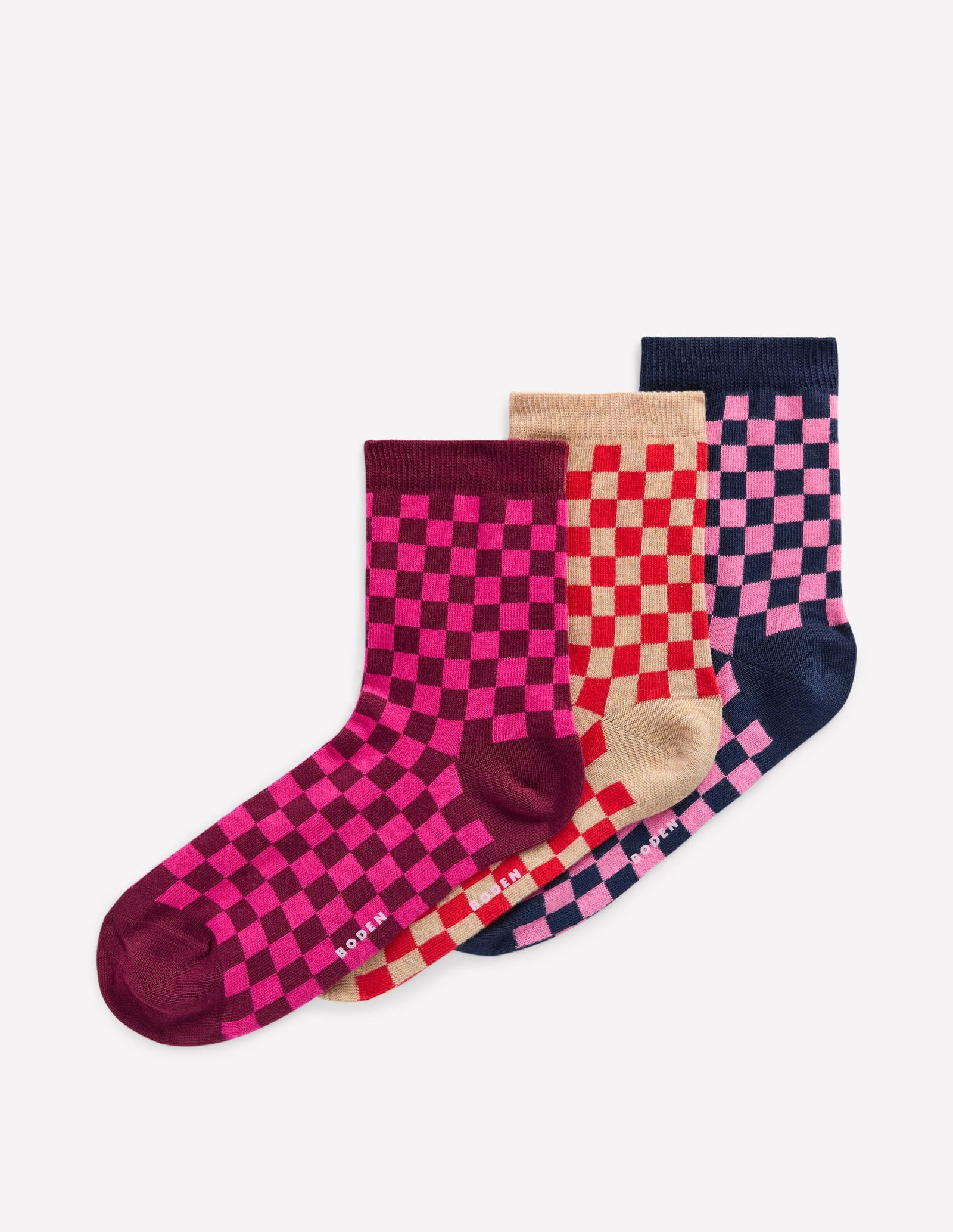 BODEN Checkerboard Socks | endource