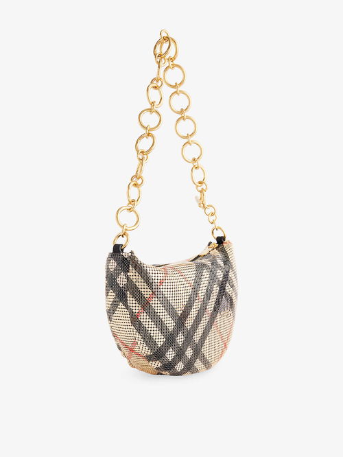 BURBERRY Chainmail Brass Shoulder Bag | endource