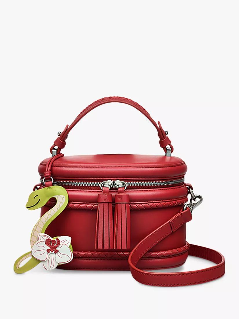 RADLEY Lunar New Year Leather Vanity Style Crossbody Bag in Crimson ...