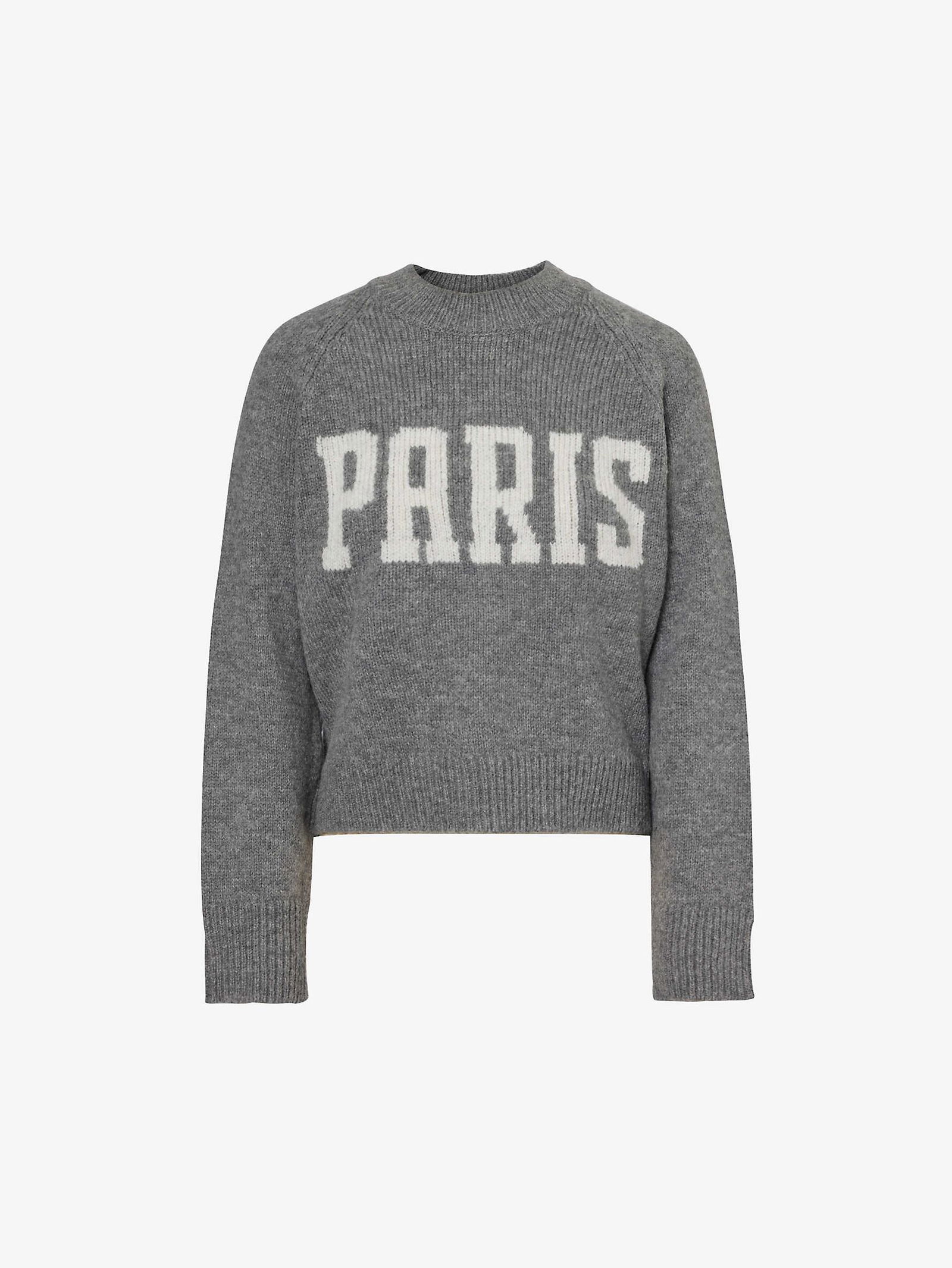 ANINE BING Kendrick Merino Wool And Cashmere-Blend Jumper | endource