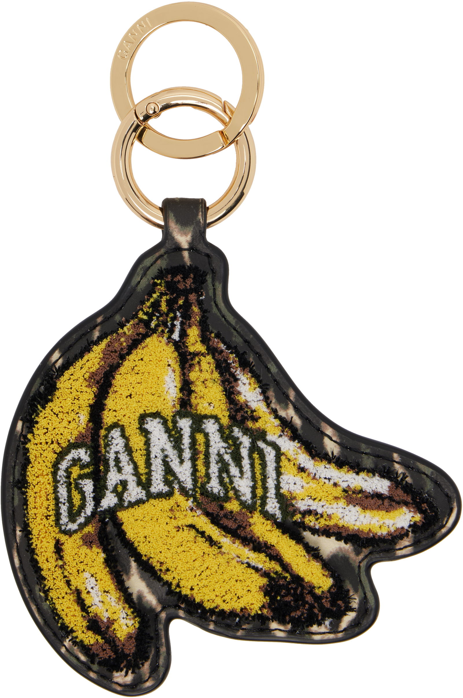 GANNI Yellow Joy Banana Keychain | endource