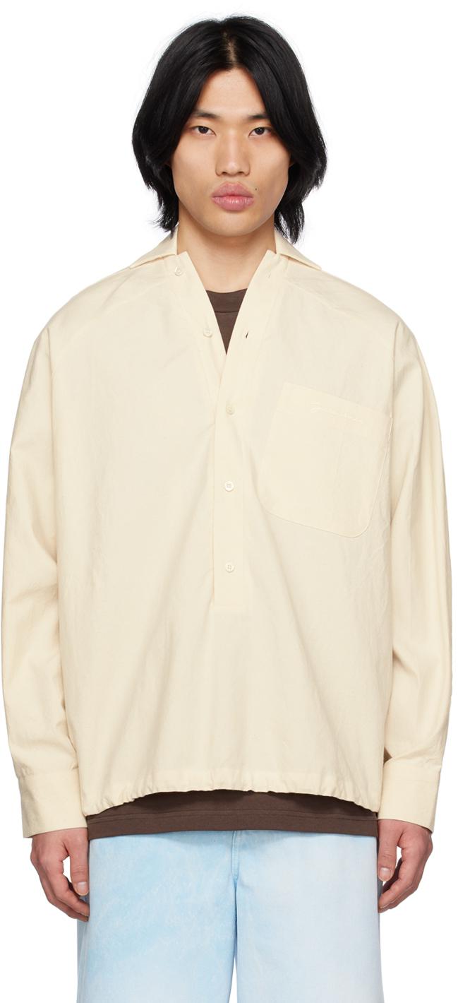 JACQUEMUS Le Raphia - 'Le Haut Pingo' Shirt | endource