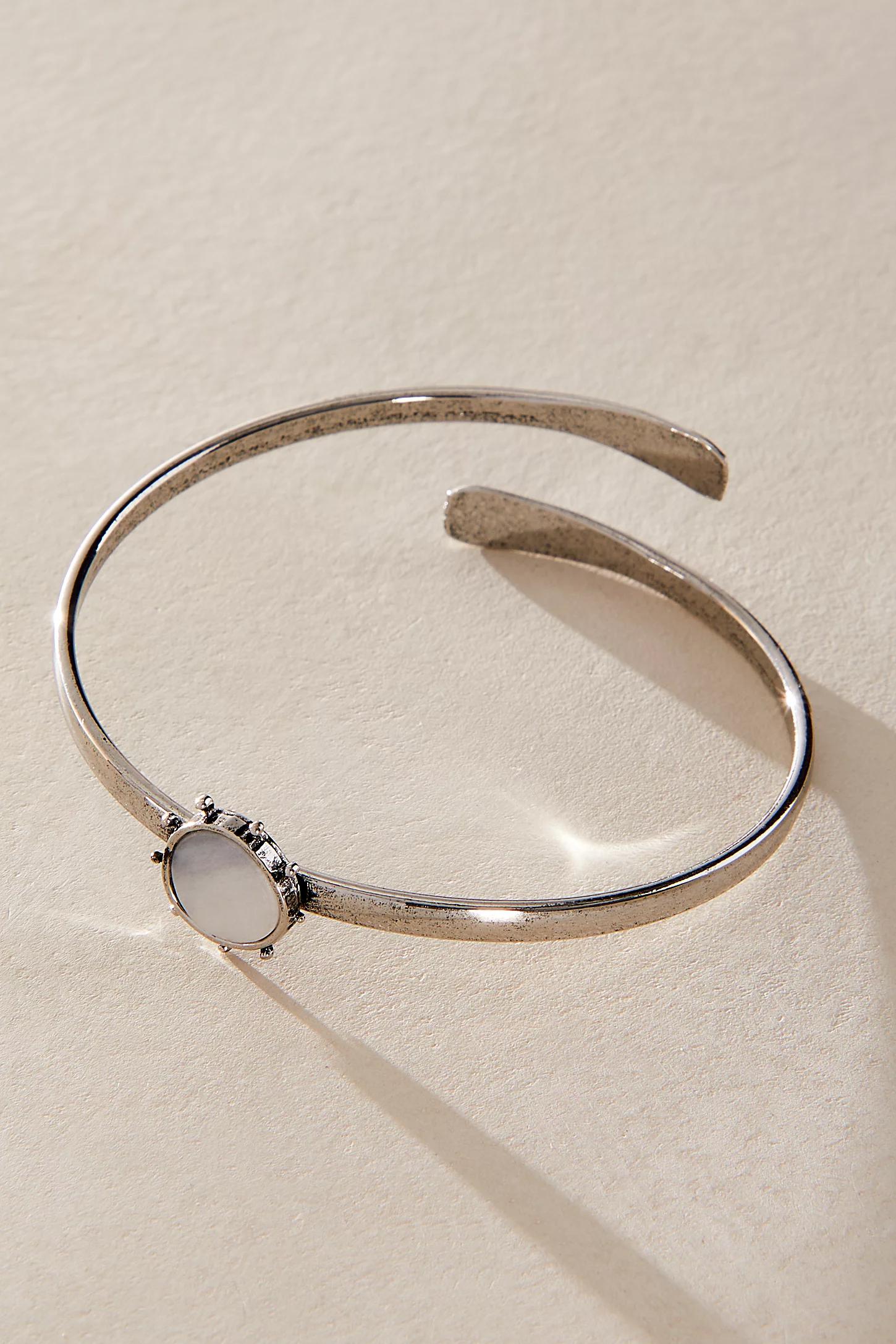 FREE PEOPLE Wrap Around Arm Cuff in Silver | endource