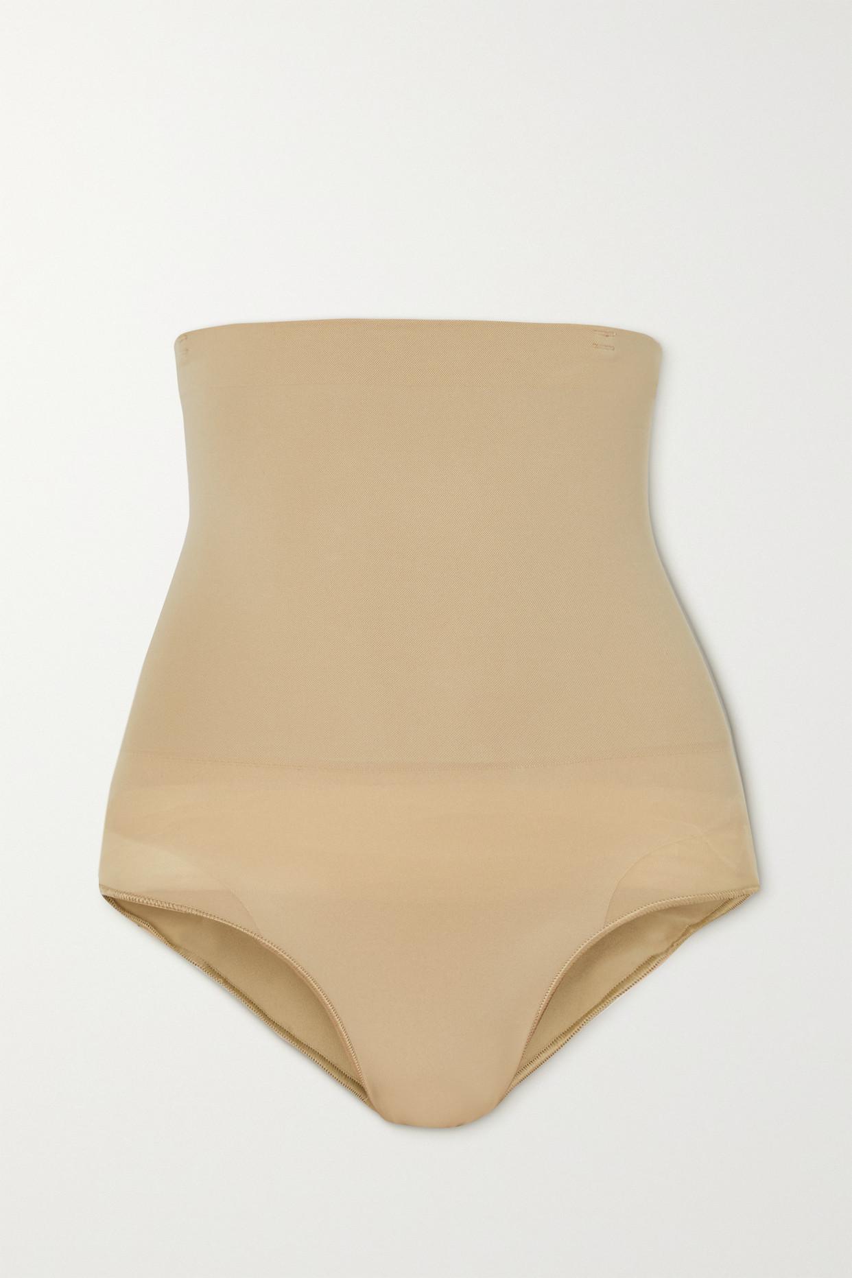 SKIMS Core Control High Waist Briefs in Neutrals | Endource