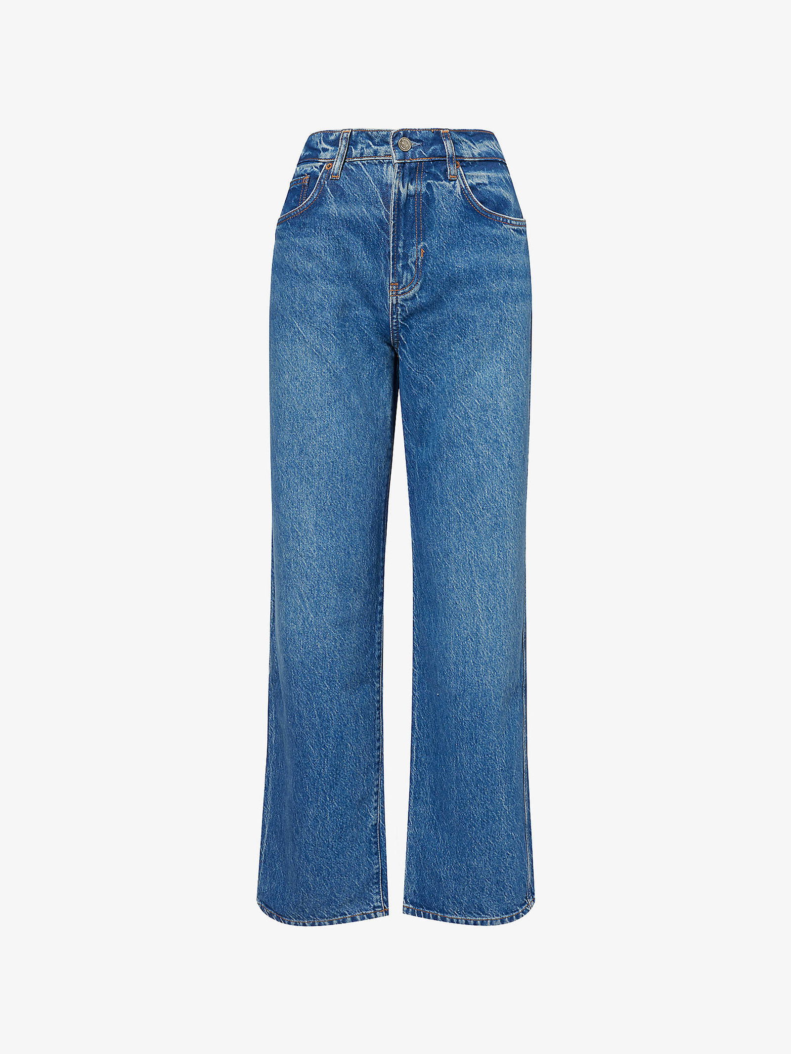 REFORMATION Val 90s Straight-Leg Denim Jeans | endource