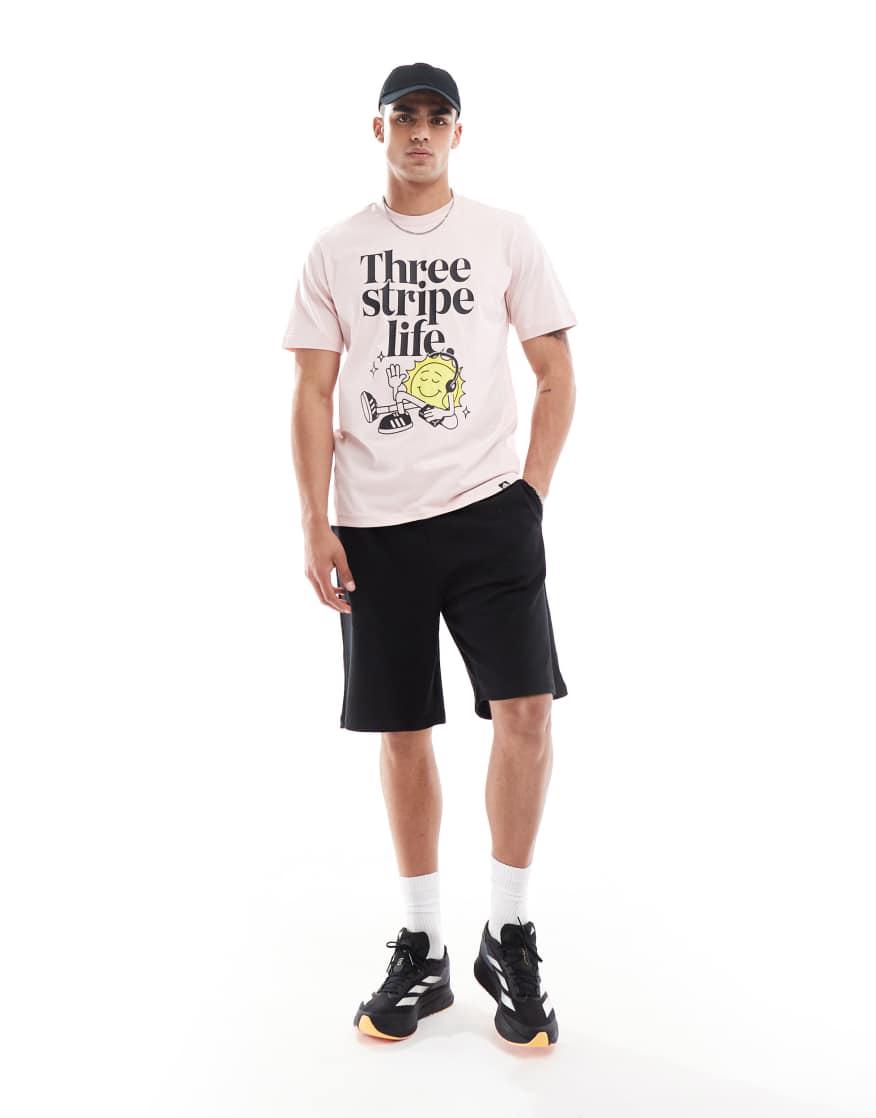ADIDAS Performance Positive T-shirt In Pink | endource