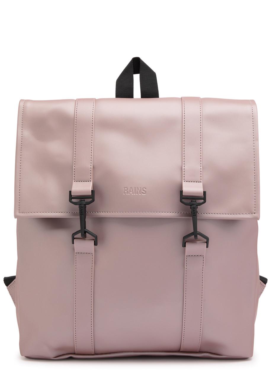 RAINS MSN Mini Rubberised Backpack | Endource