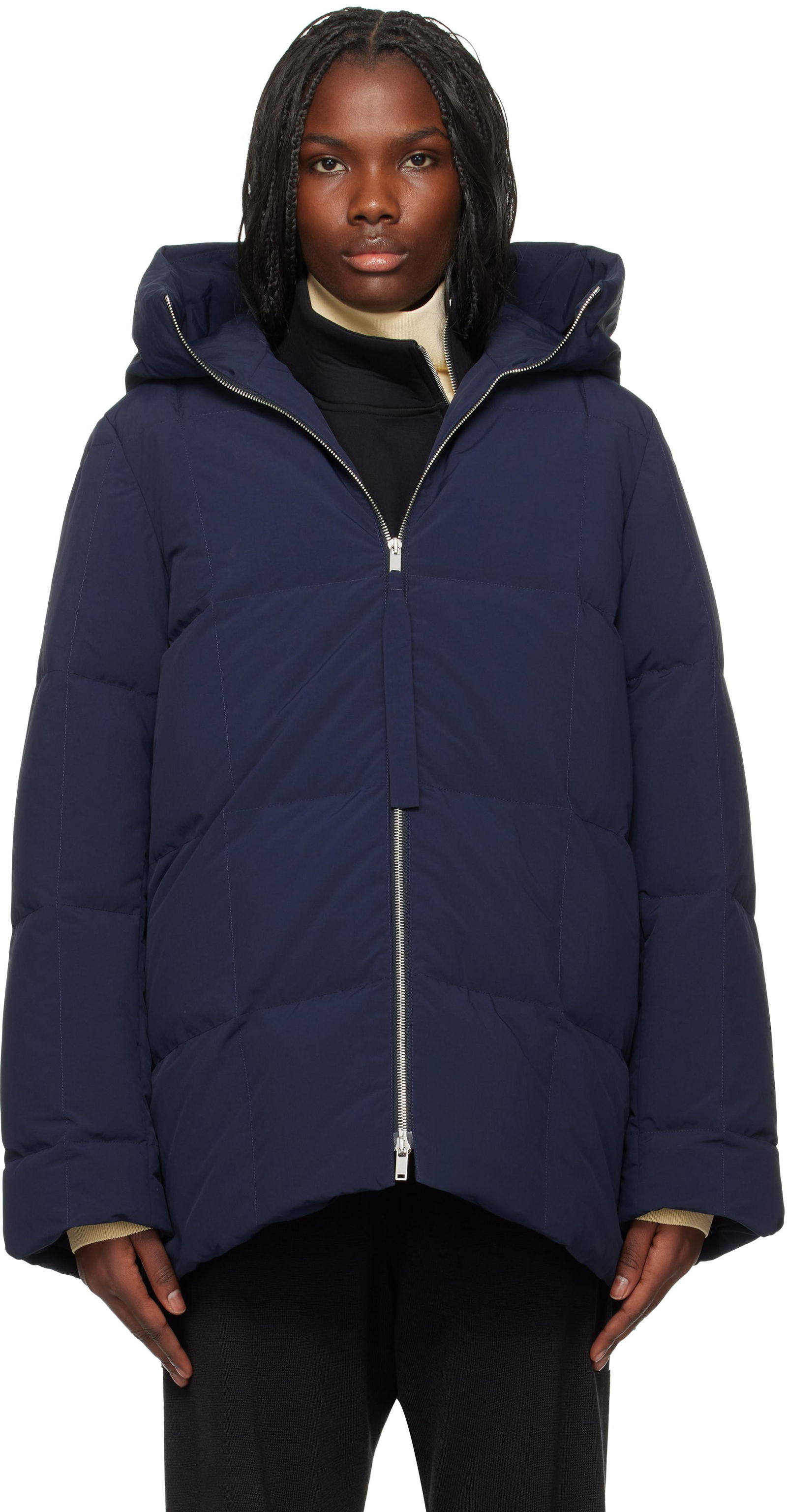 JIL SANDER Quilted Down Jacket | endource