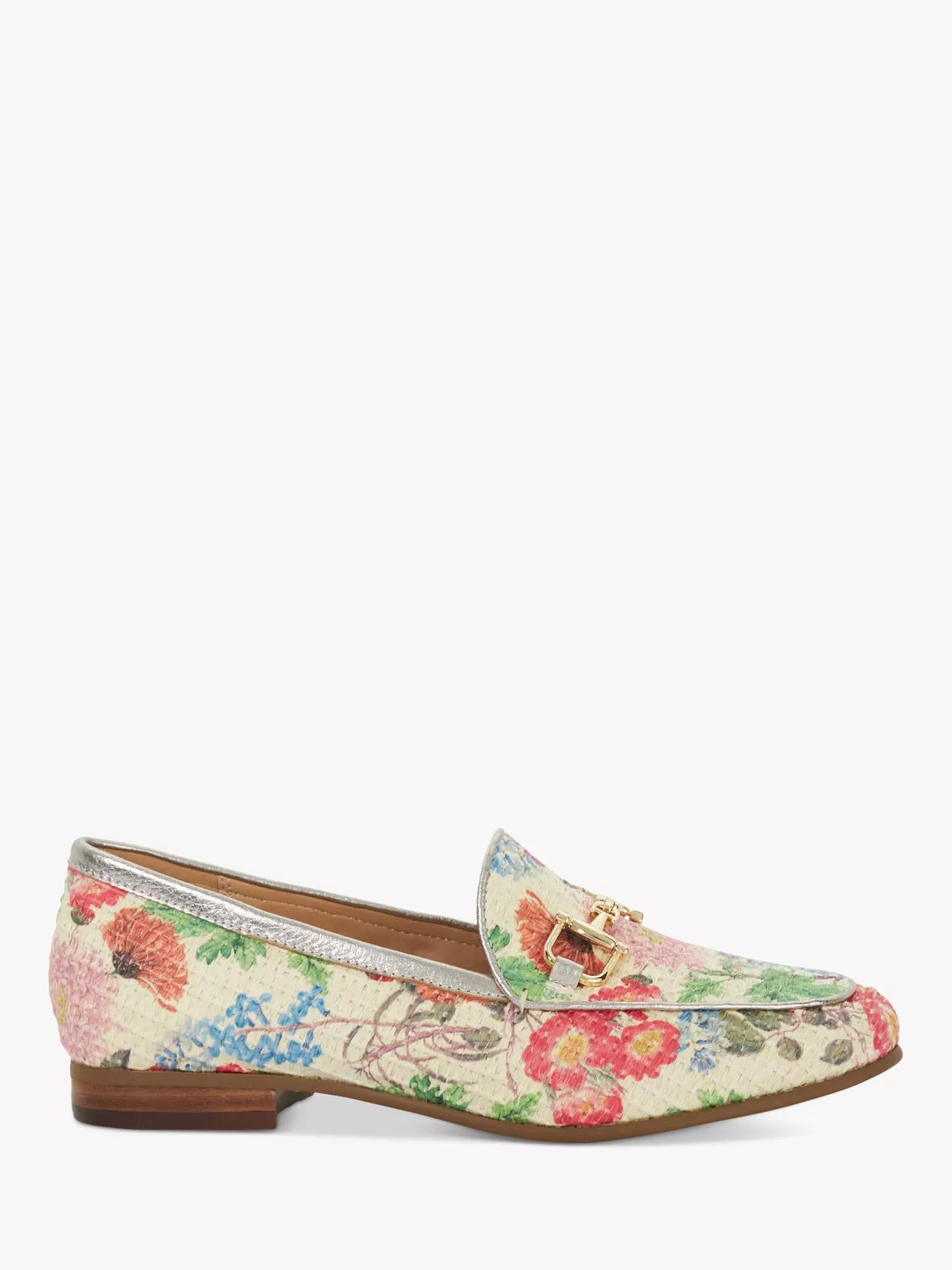 Dune London Glair Raffia Loafers | endource