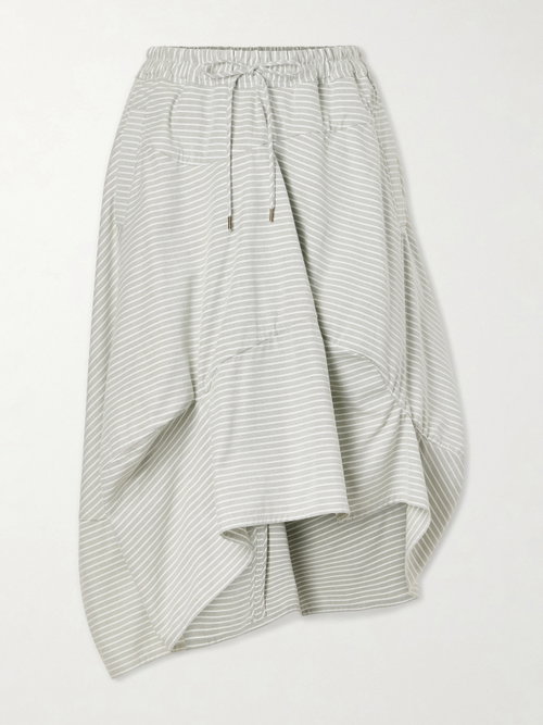 VIVIENNE WESTWOOD Aerodrome Asymmetric Striped Organic Cotton ...