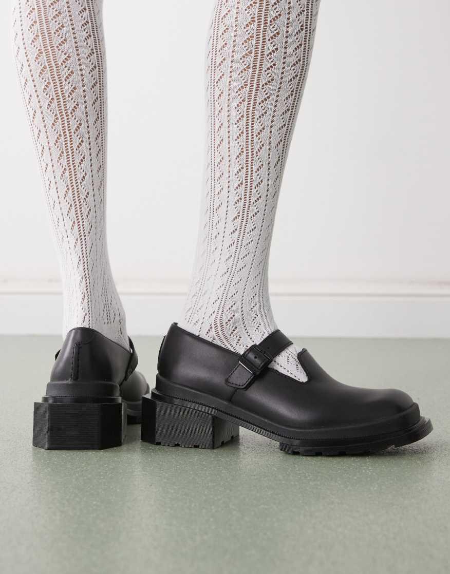 DR MARTENS Maybole Mary Janes Shoes in BLACK | endource