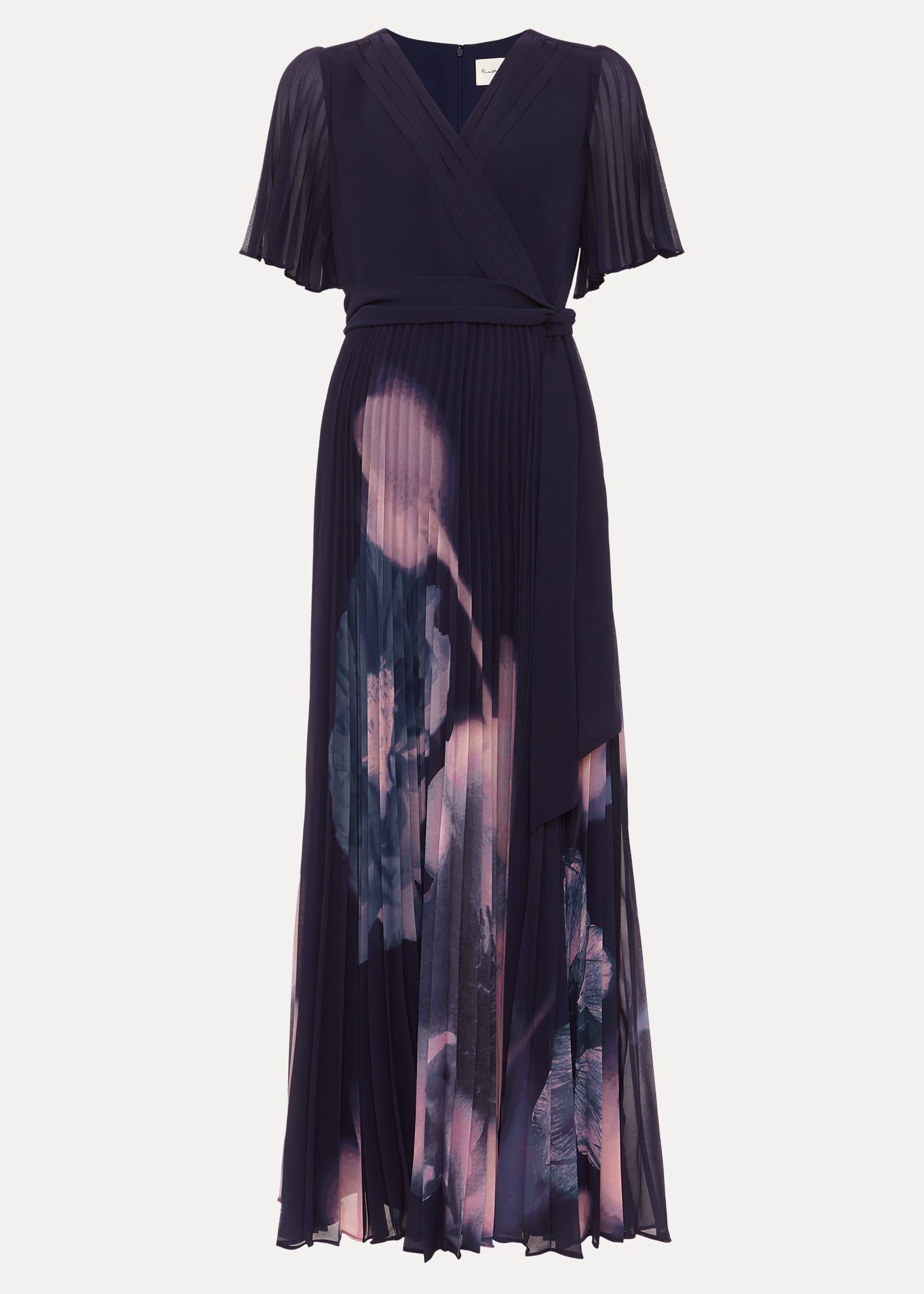 PHASE EIGHT Abigail Maxi Dress in Navy | endource