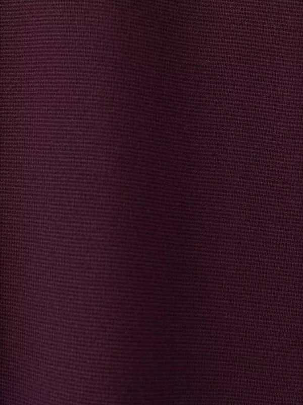 MANGO Crew Neck Long Sleeve Jumper, Wine | endource