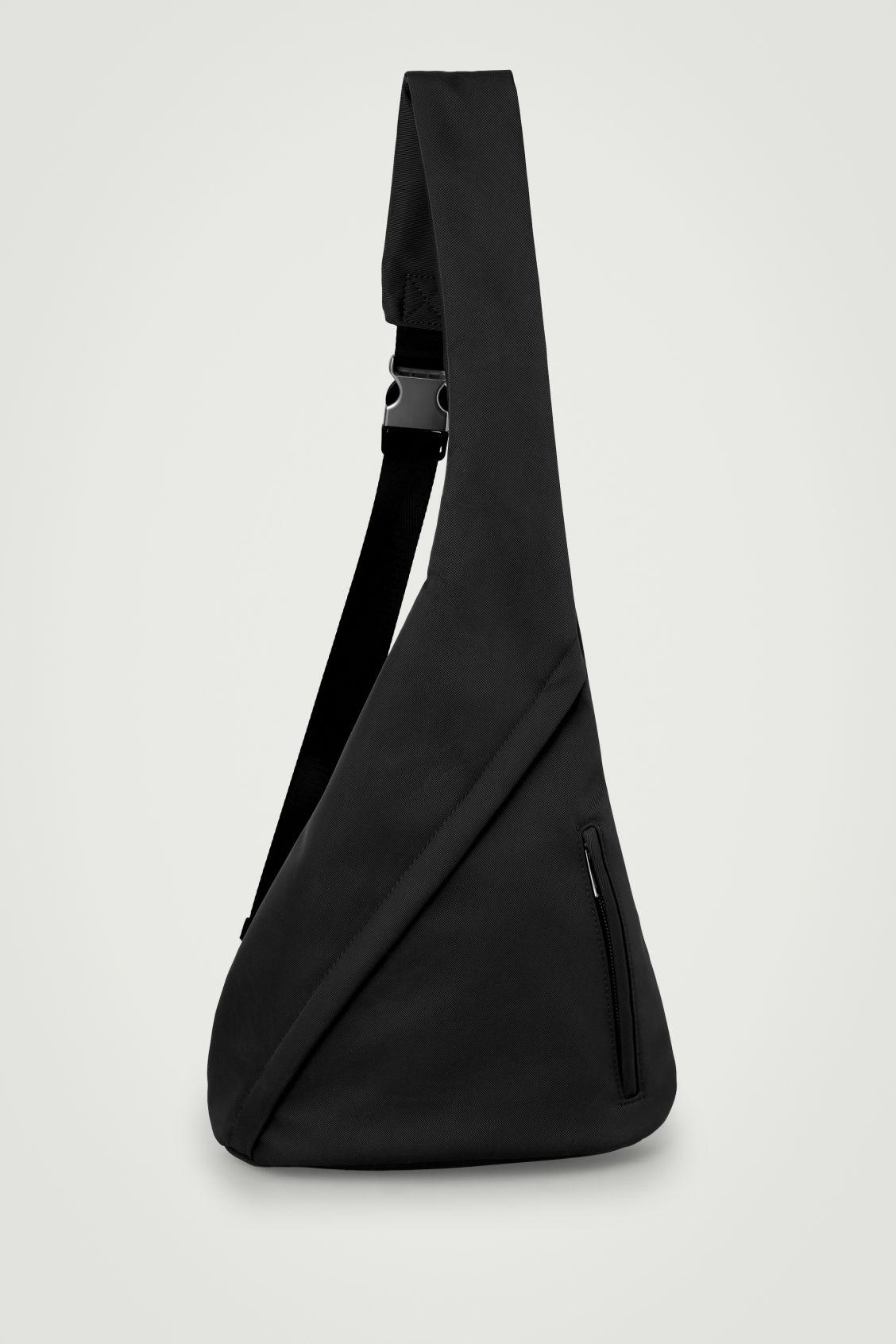 COS Nylon Sling Crossbody in BLACK | endource