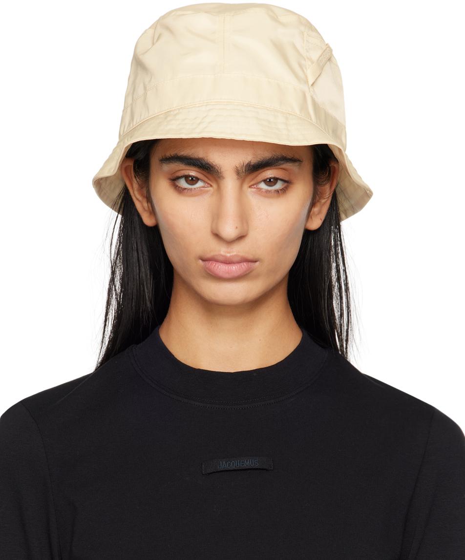 JACQUEMUS Le Chouchou 'Le Bob Ovalie' Bucket Hat | endource