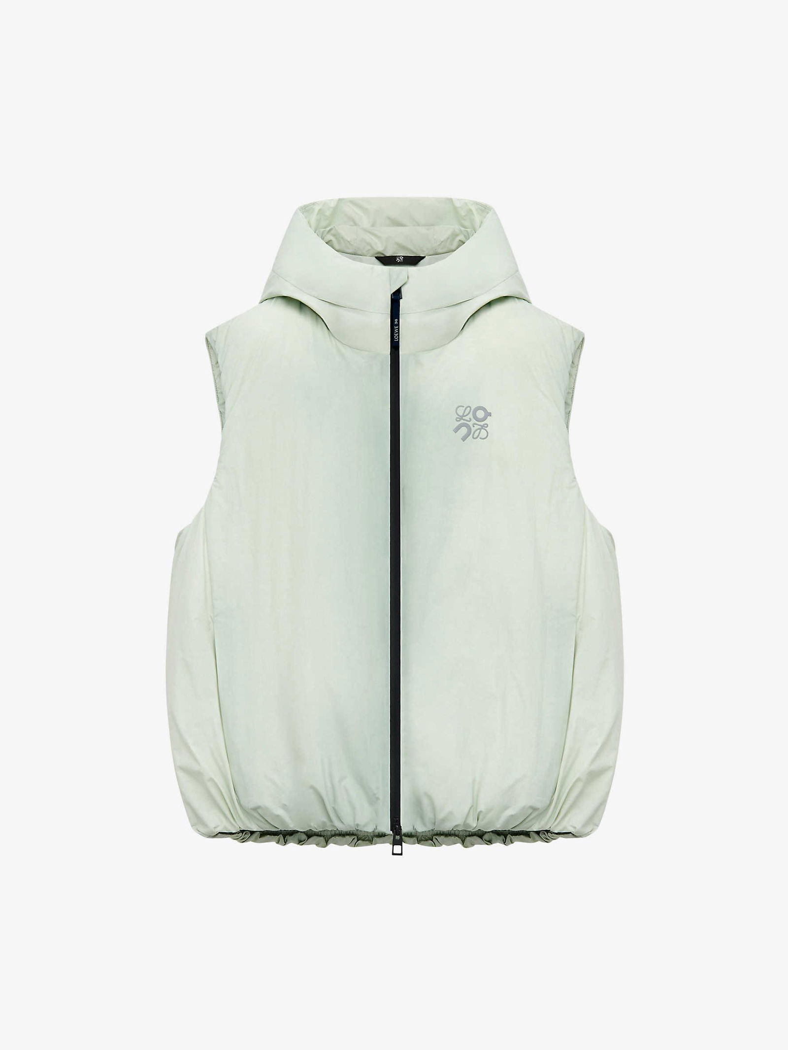 LOEWE Puffer Shell Vest in WHITE/MULTICOLOR | endource