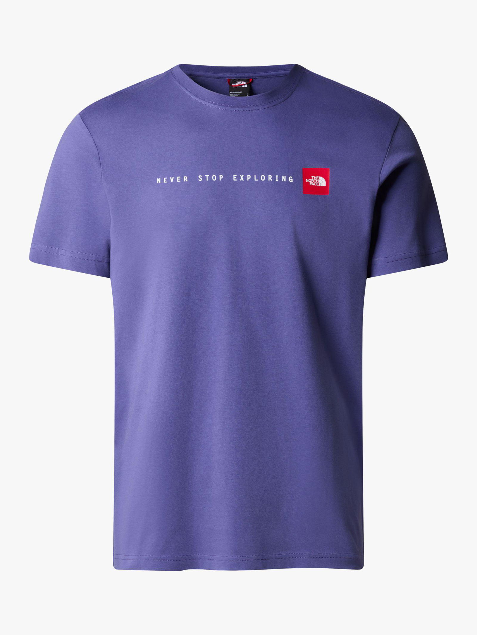 THE NORTH FACE Never Stop Exploring Logo T-Shirt in Blue | endource