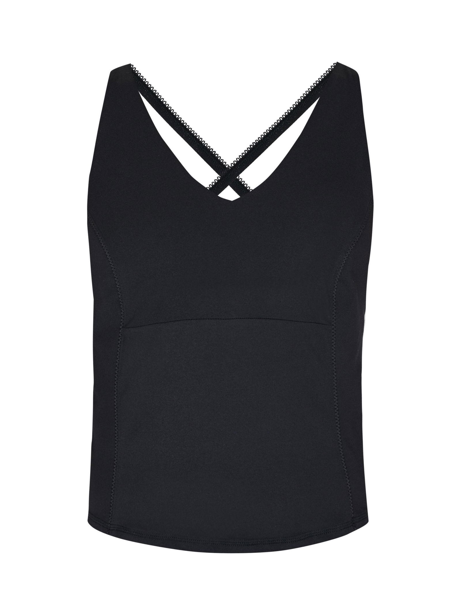 SWEATY BETTY Super Soft Picot Lace Strappy Bra Tank | endource