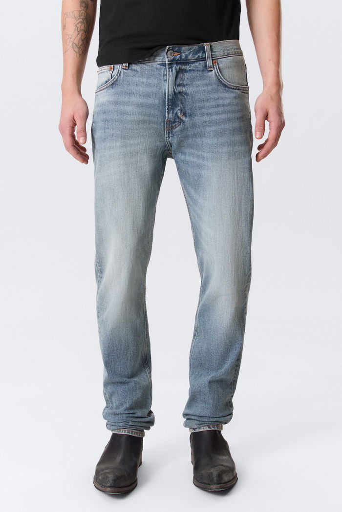 WEEKDAY Orion Mid Rise Slim Fit Straight Leg Jeans | endource