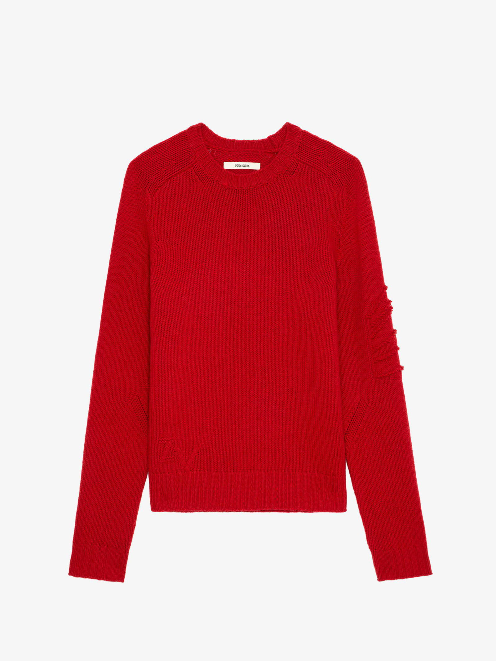 ZADIG & VOLTAIRE Jordan Arrow Jumper in Cerise | endource