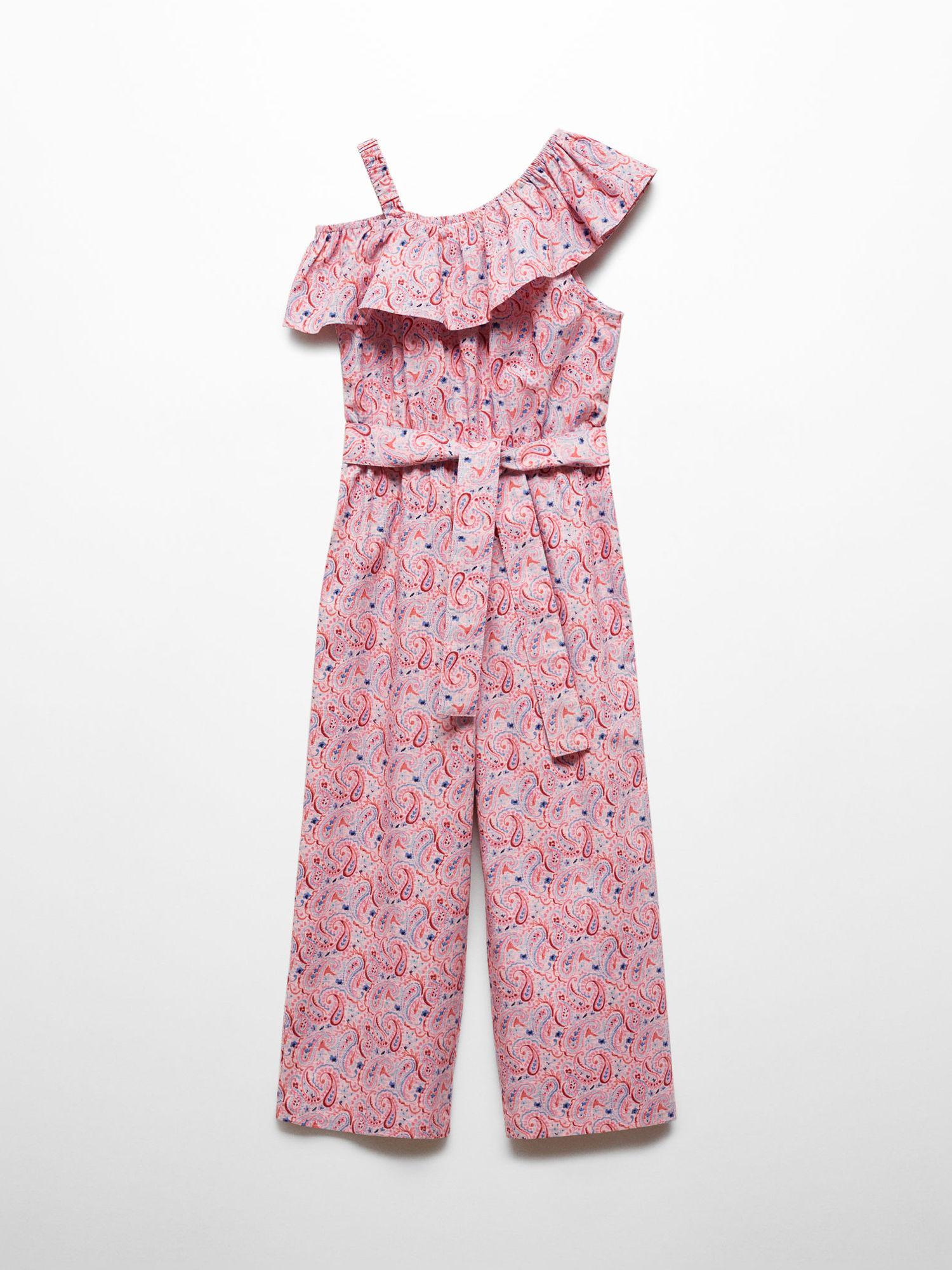 MANGO Sandra Paisley Print Jumpsuit | endource