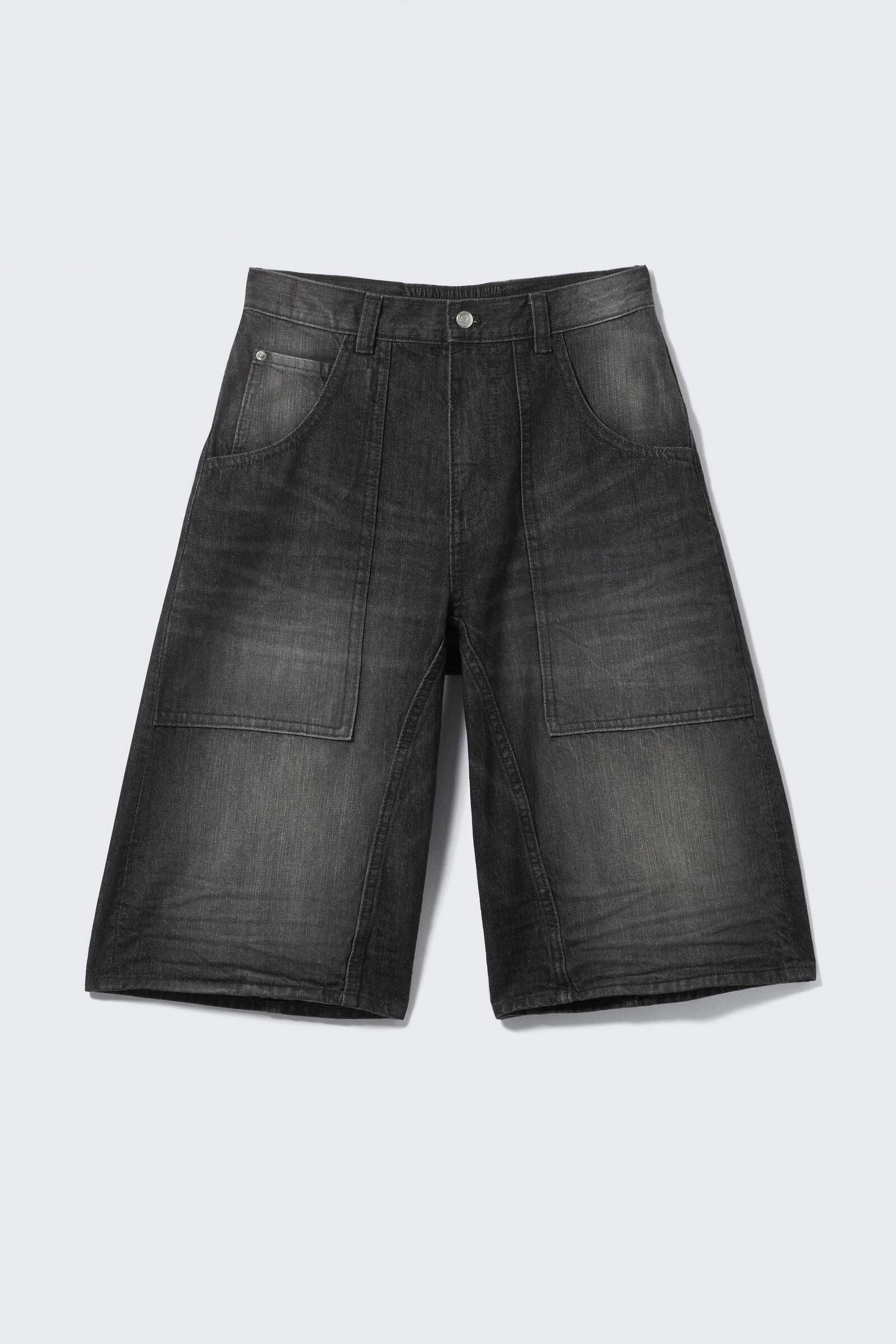 WEEKDAY Dunno Unisex Loose Fit Carpenter Jorts | endource