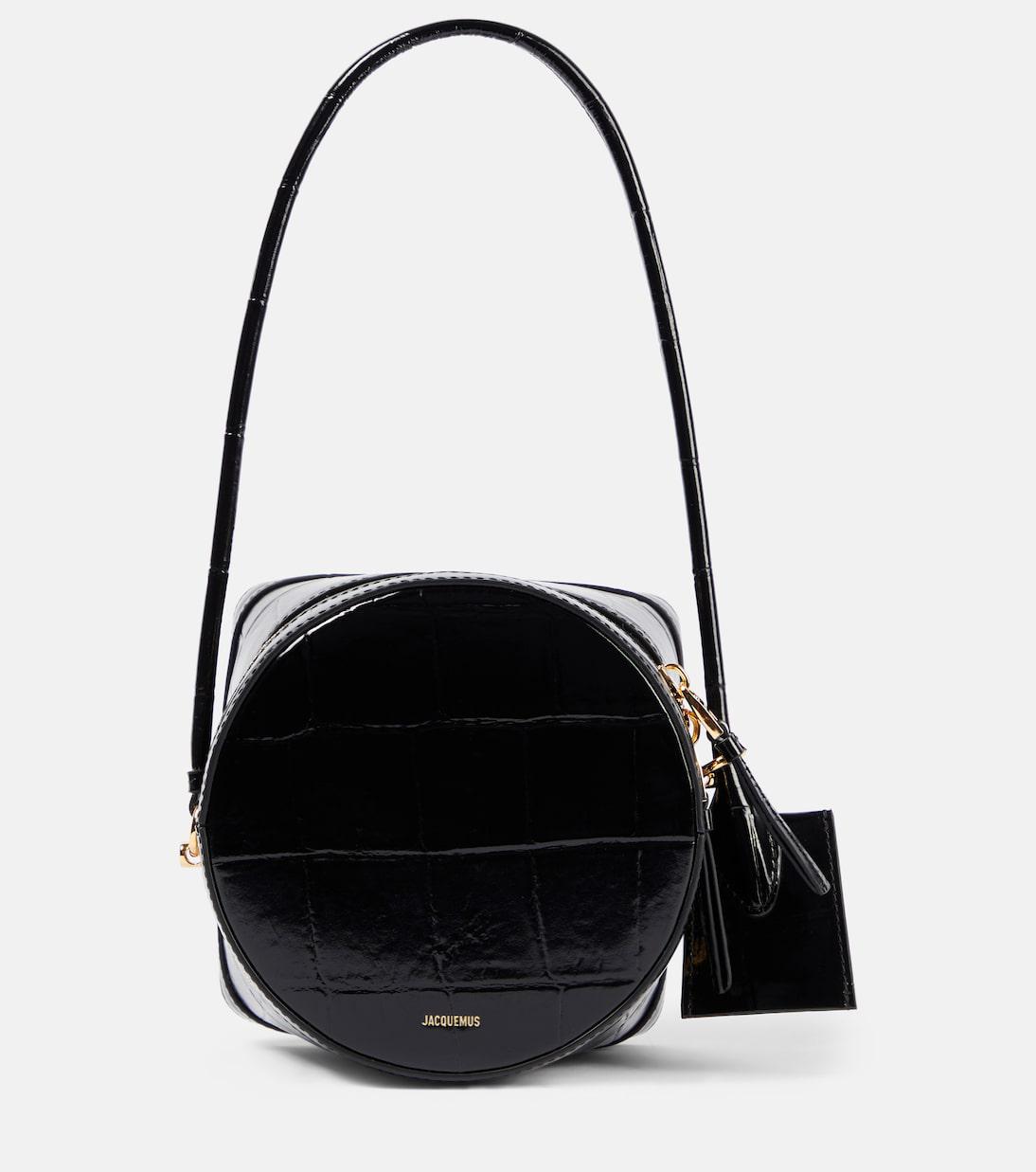JACQUEMUS Le Vanito Leather Shoulder Bag | endource