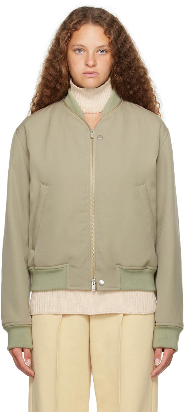 JIL SANDER Zip Bomber Jacket | endource