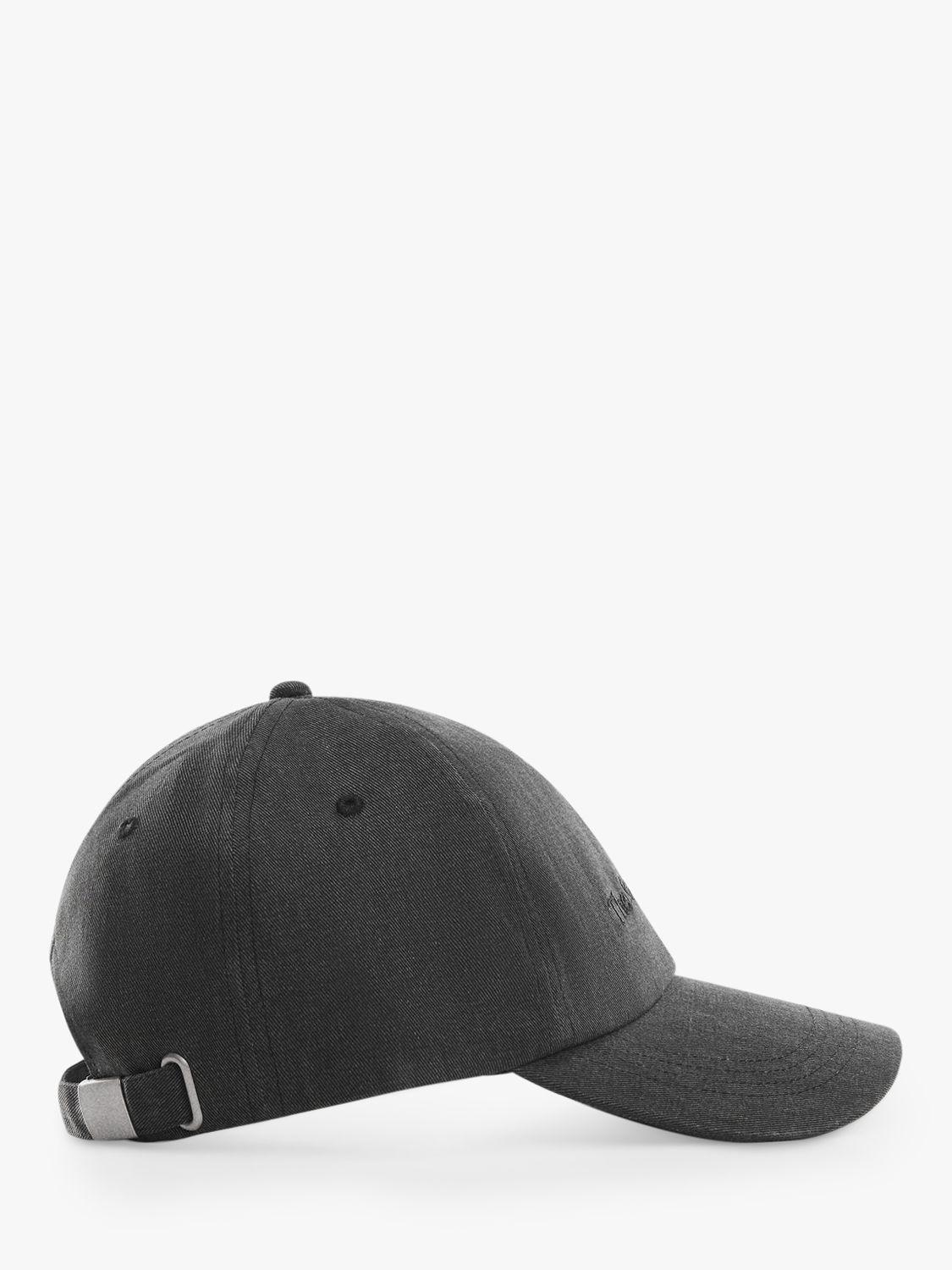 MANGO Monacob Denim Baseball Cap in Washed Black | endource