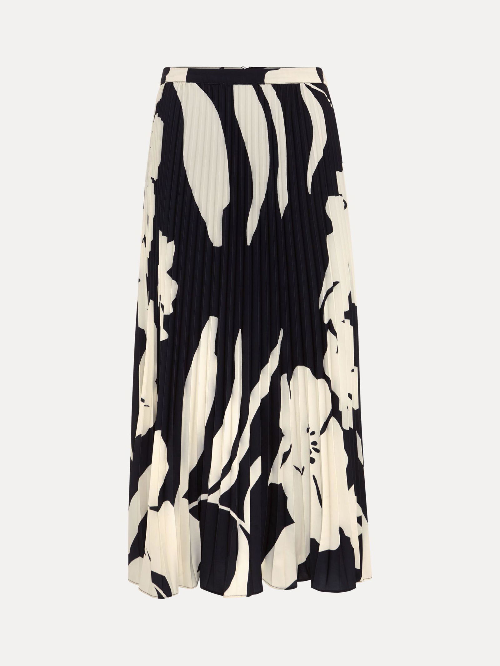 PHASE EIGHT Elmina Floral Skirt in Navy/Ivory | endource