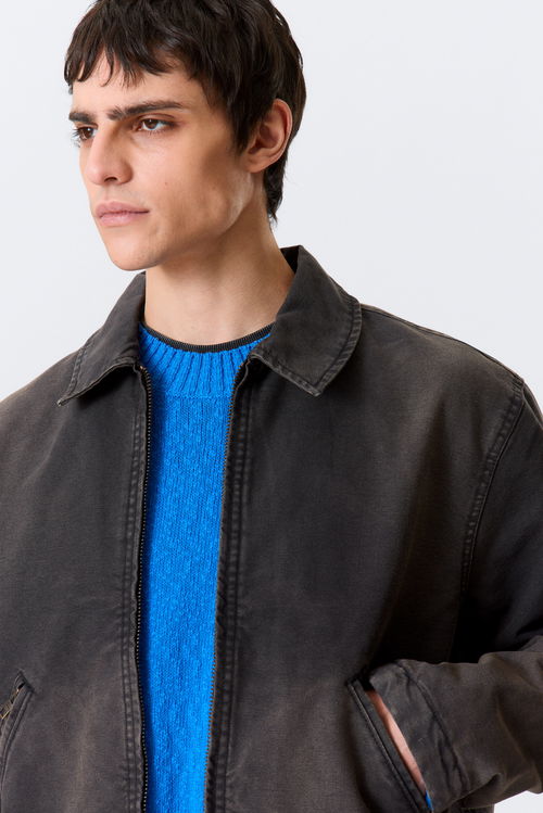 WEEKDAY Relaxed Boxy Zip Jacket | endource