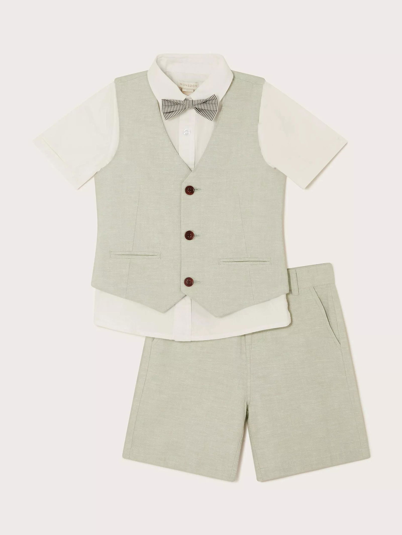 Monsoon 4 Piece Suit Set in Green | endource