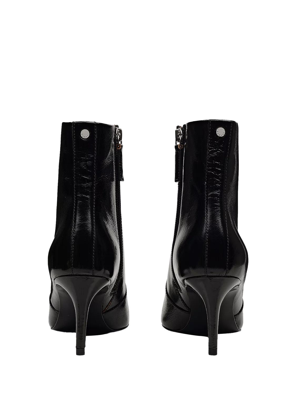 RADLEY Duchess Close Leather Stiletto Point Ankle Boots, Black | endource