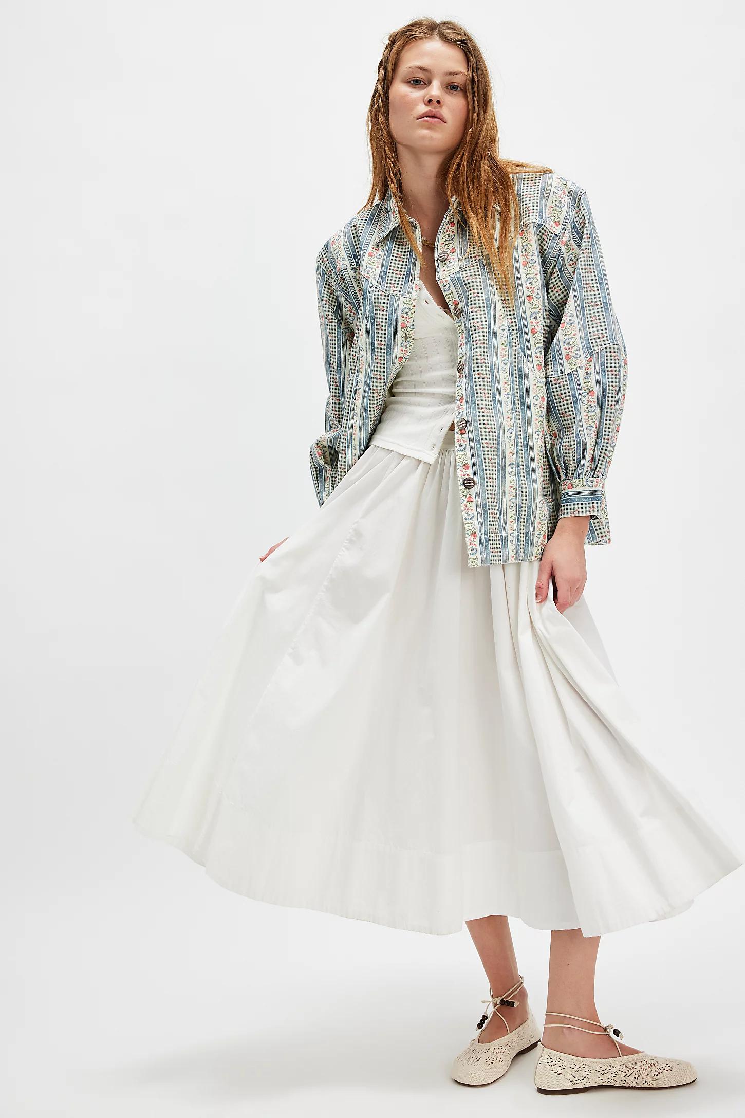 DAMSON MADDER Baxter Jacket in Wallpaper Floral | endource