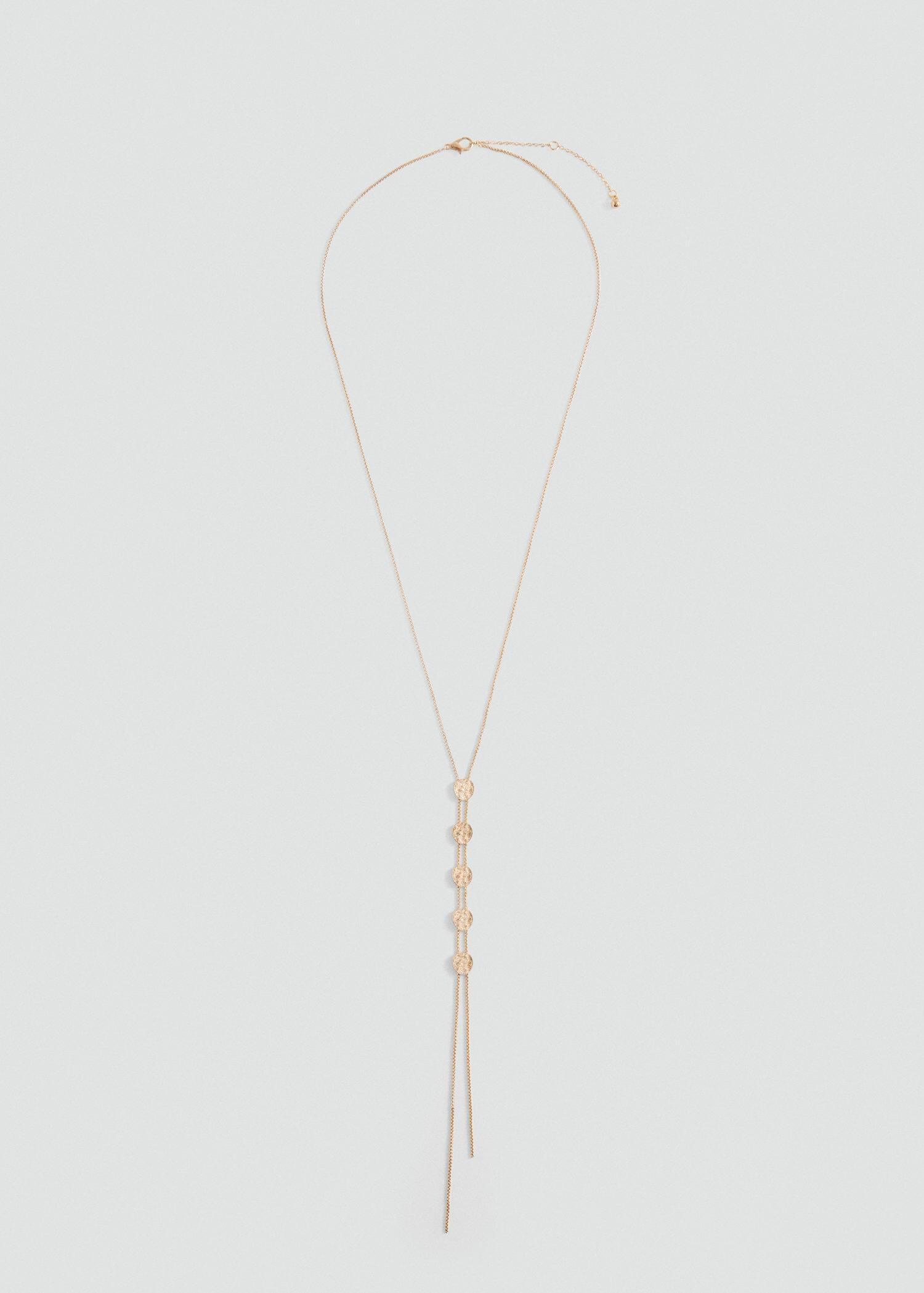 MANGO Coin Charm Necklace in Gold | Endource