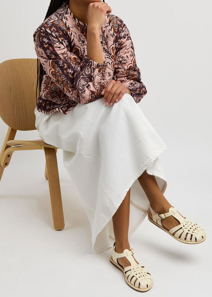 ANCIENT GREEK SANDALS Karina Woven Leather Sandals | endource