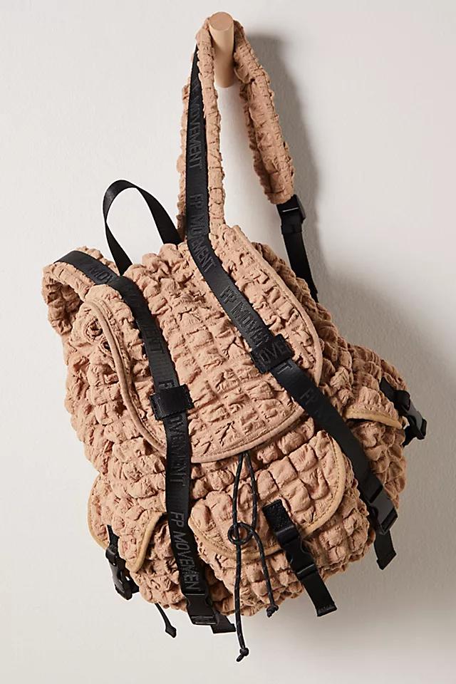 FREE PEOPLE FP Movement - Pucker Up Backpack in Sand | Endource