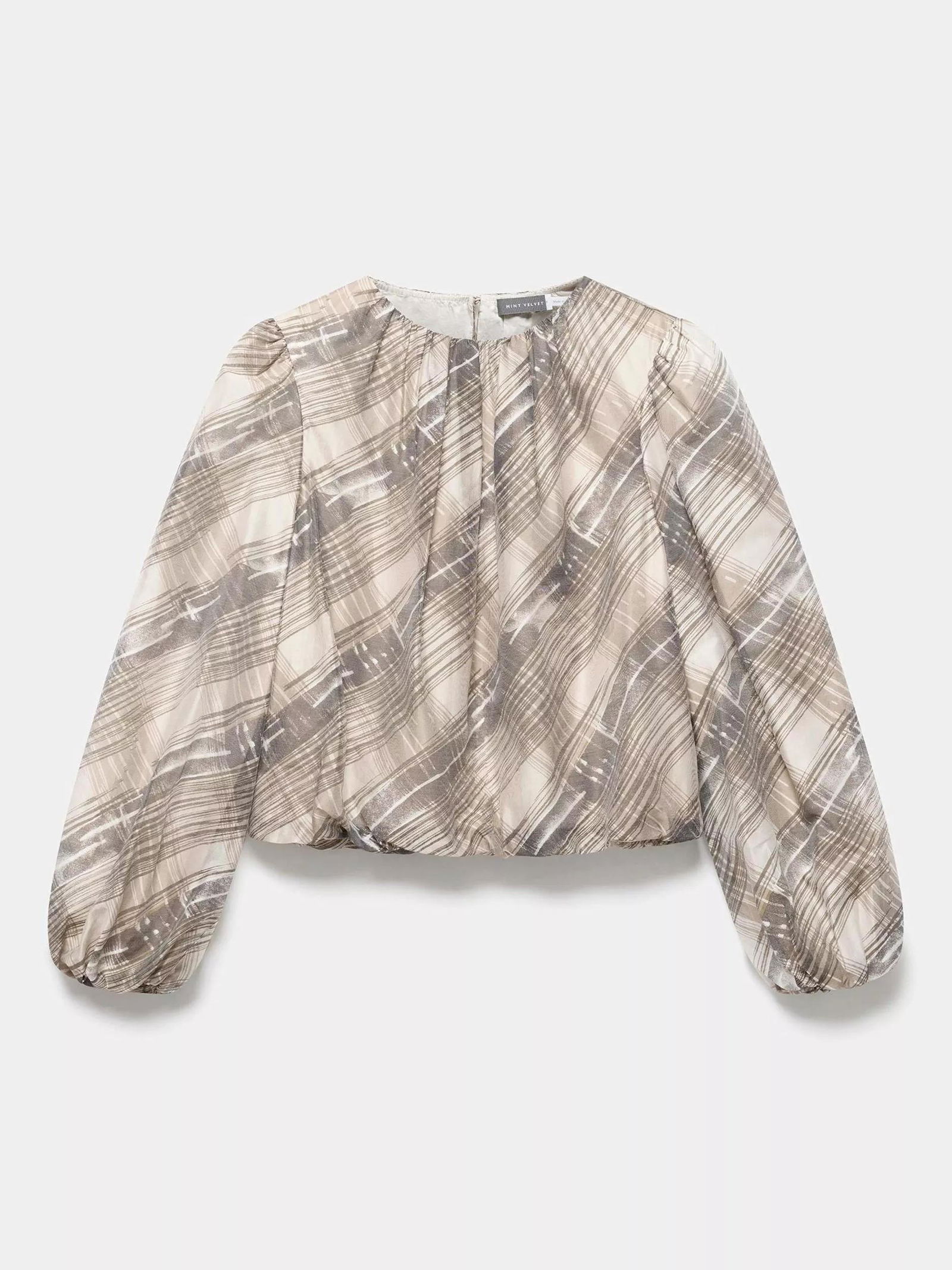 MINT VELVET Check Print Blouse | endource