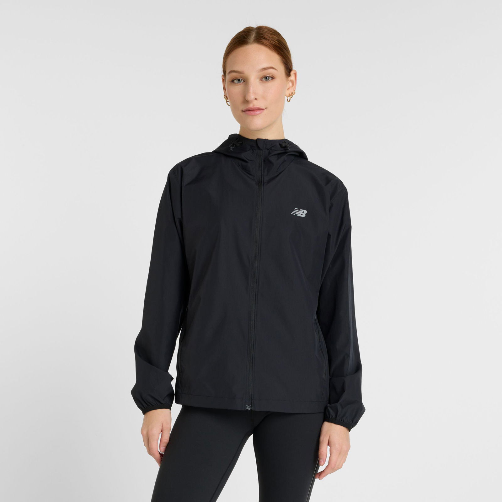 NEW BALANCE Hooded Jacket in Black | endource